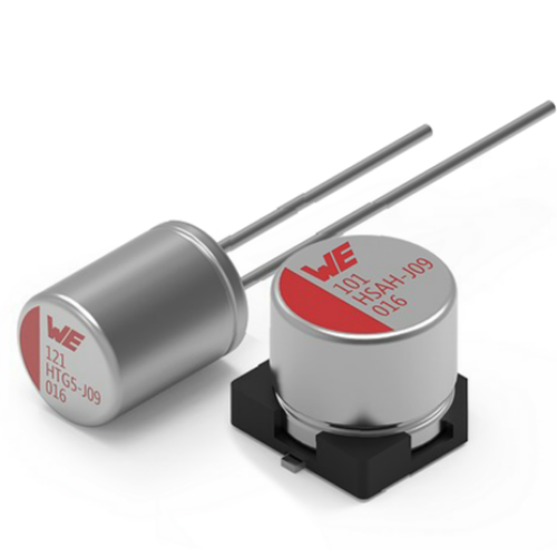 Aluminum Hybrid Polymer Capacitors