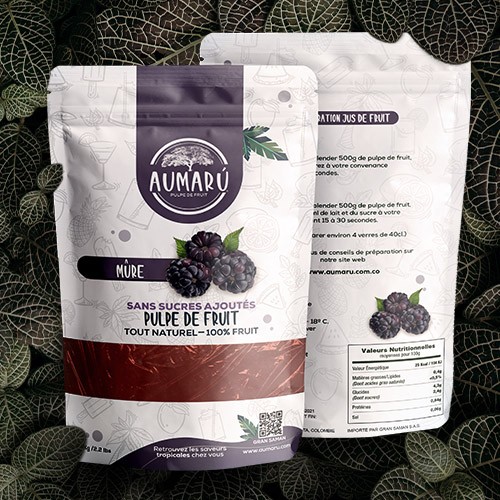 BLACKBERRY FROZEN FRUIT PULP