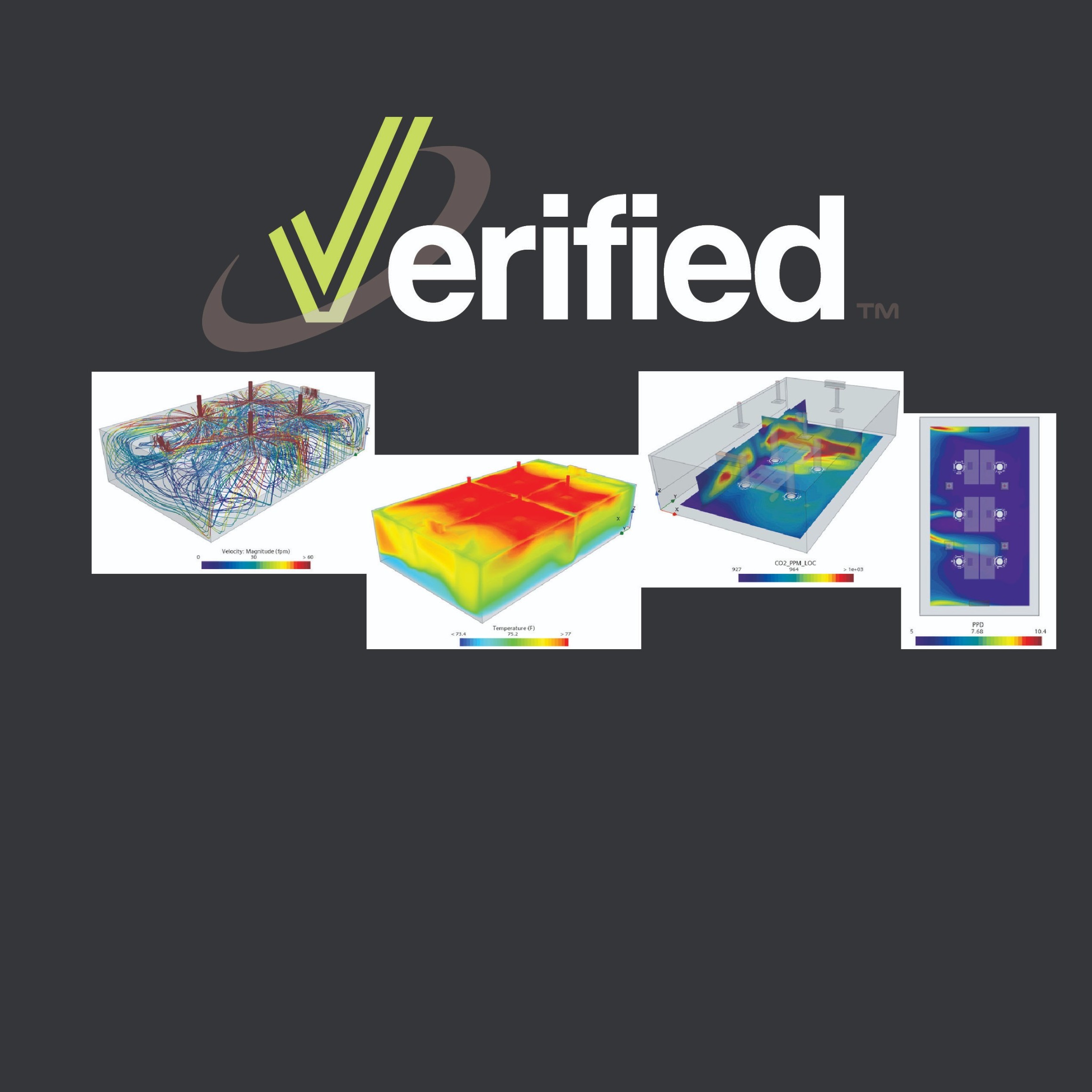 Verified - Air Distribution Performance CFD Validation Services