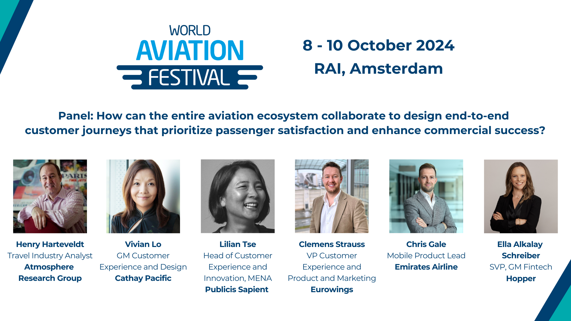 Panel: How can the entire aviation ecosystem collaborate to design end ...