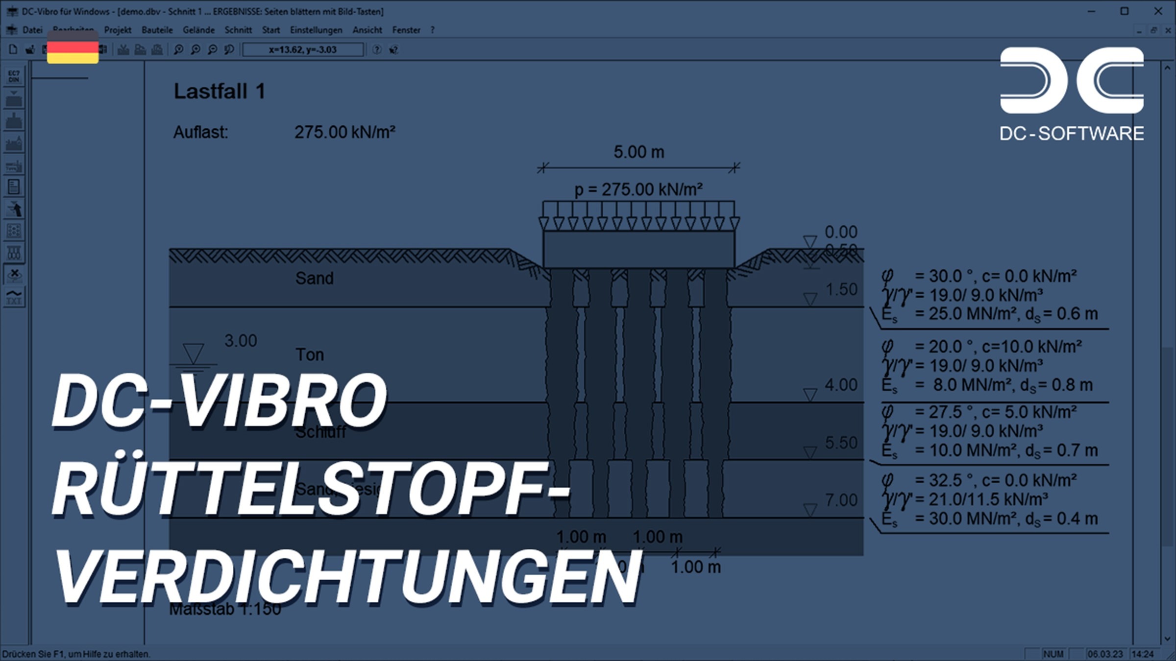 DC-Fundament & DC-Vibro | An introduction to the DC software