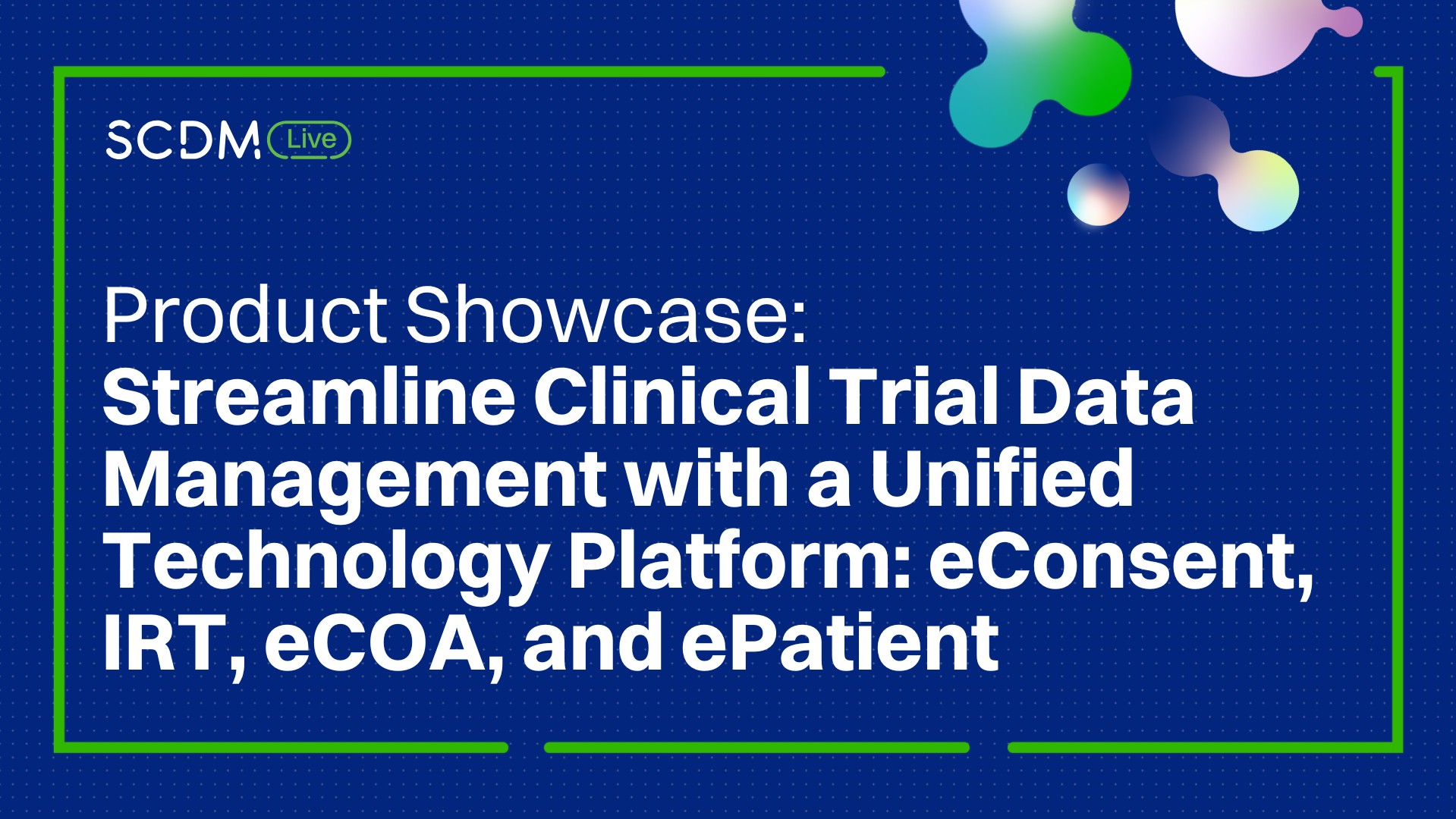 Streamline Clinical Trial Data Management with a Unified Technology ...
