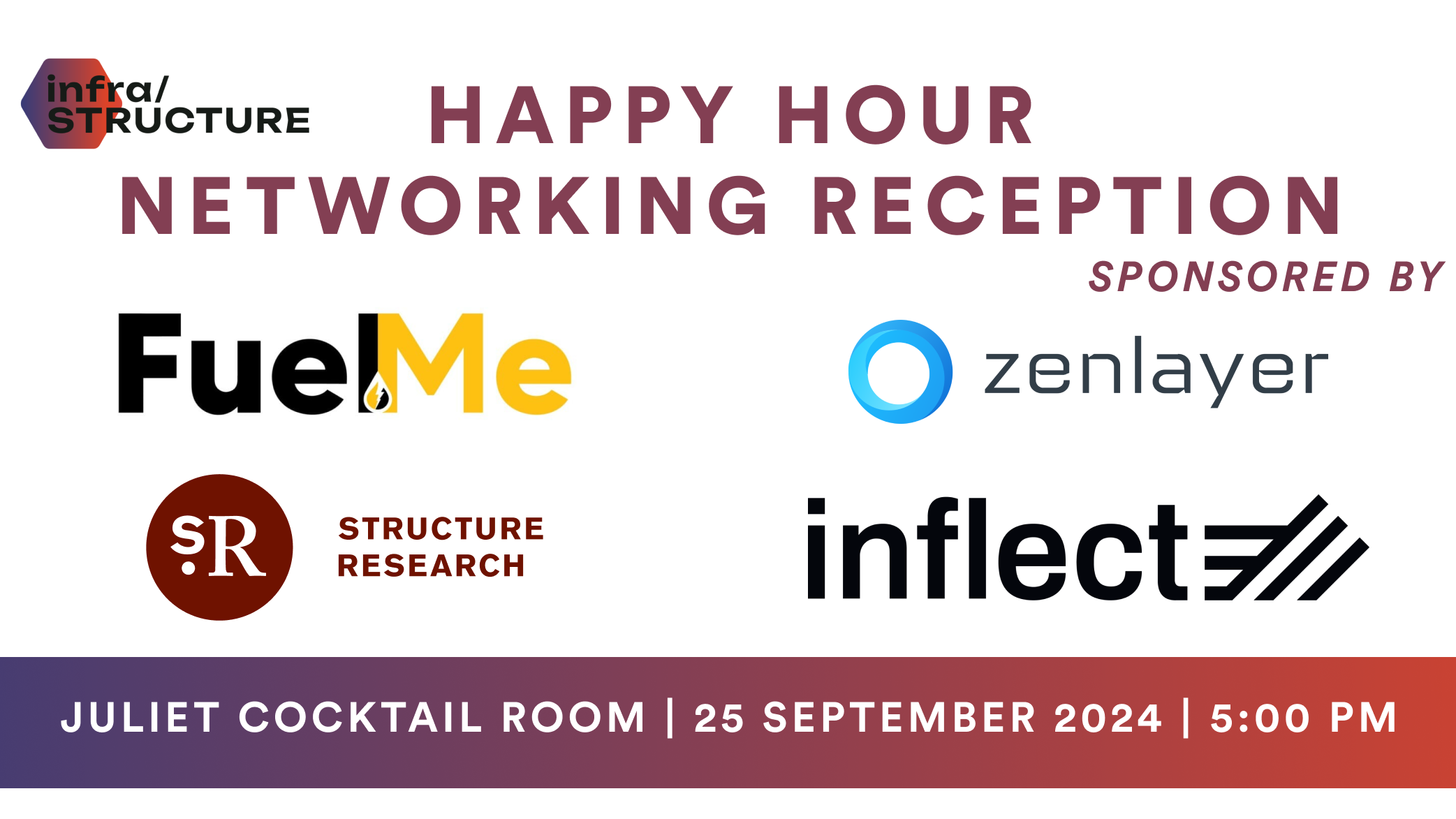 HAPPY HOUR NETWORKING RECEPTION