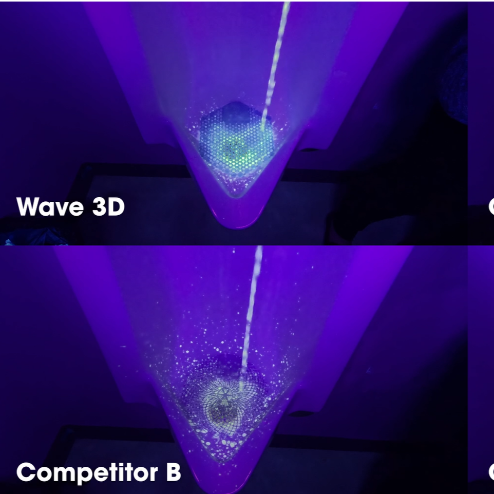 Wave 3D Splash Test