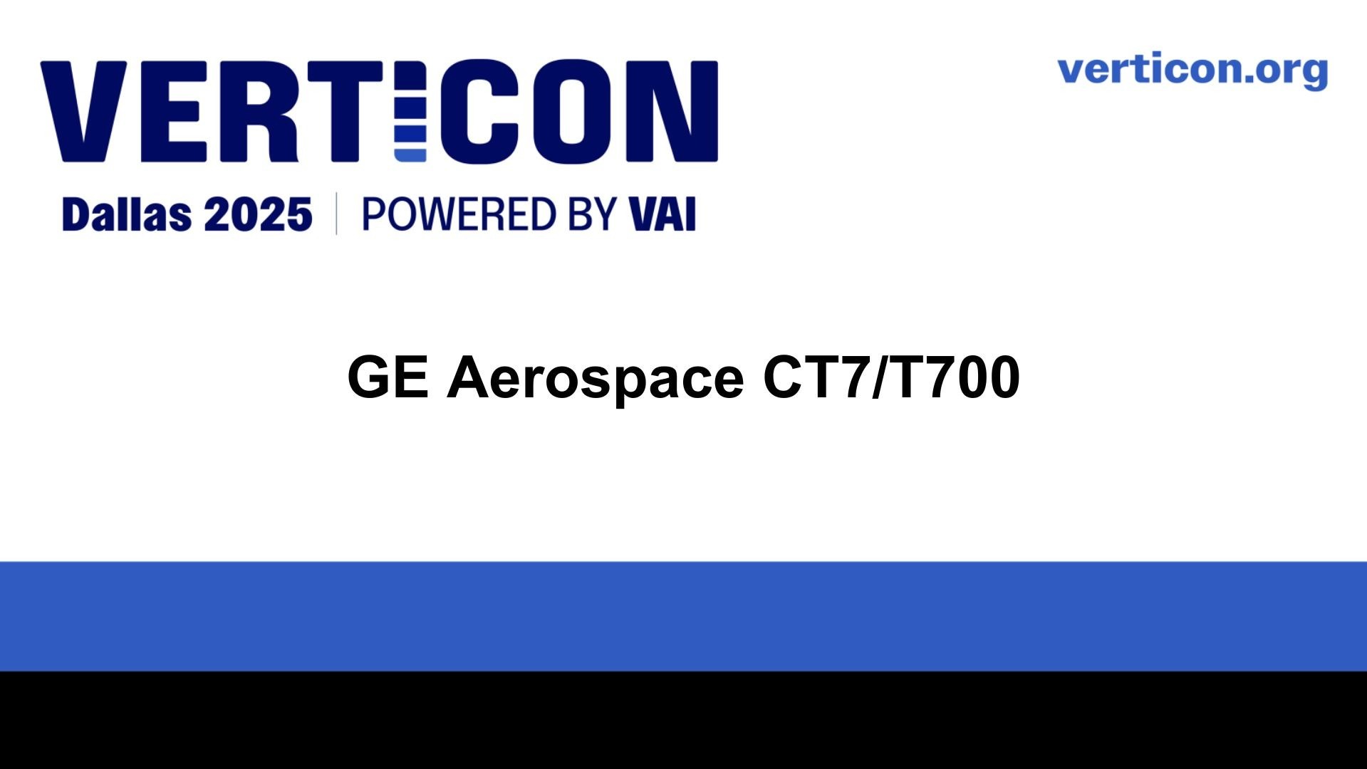 GE Aerospace CT7/T700