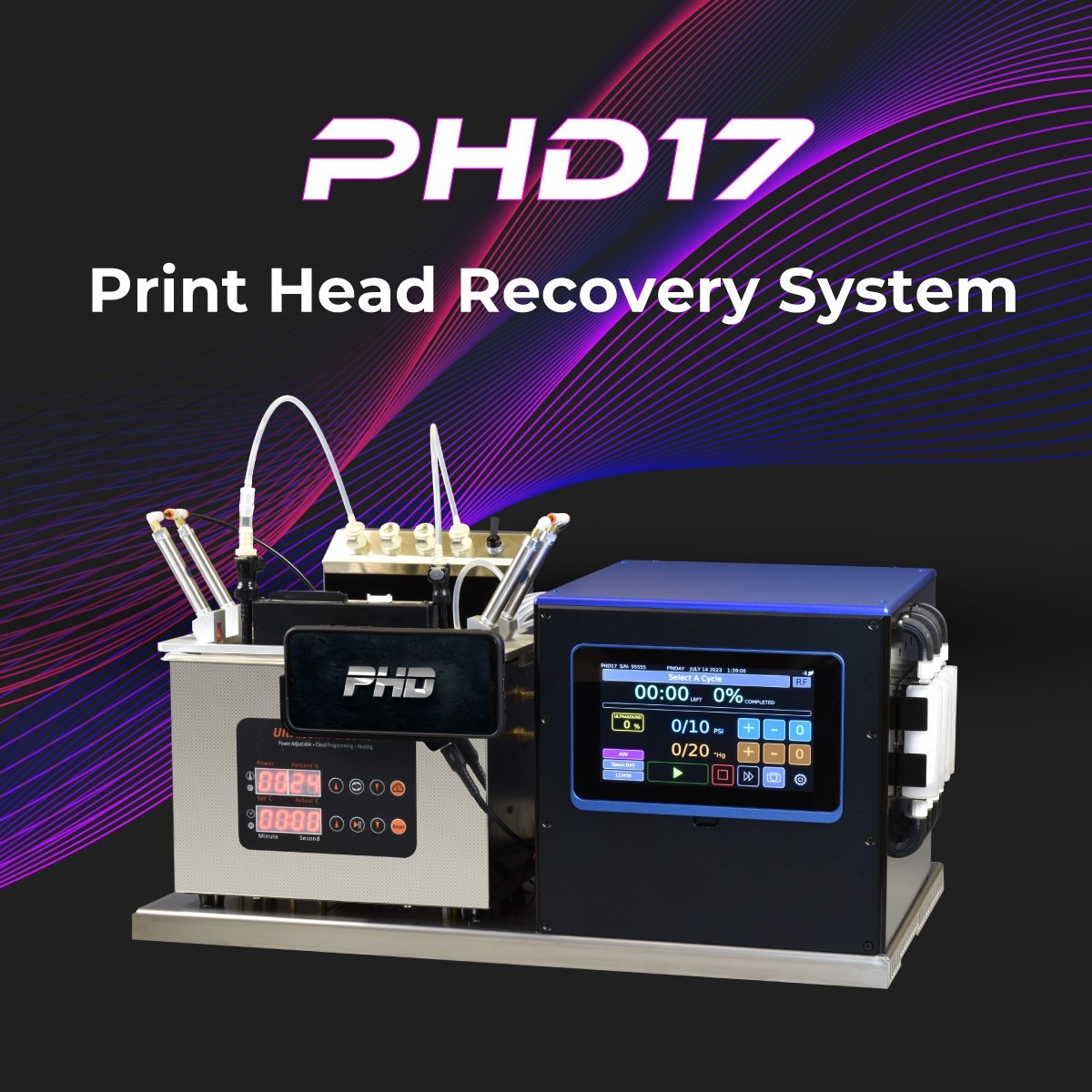 Print Head Doctor (PHD17 & PHD18) - Printhead Cleaning and Recovery System