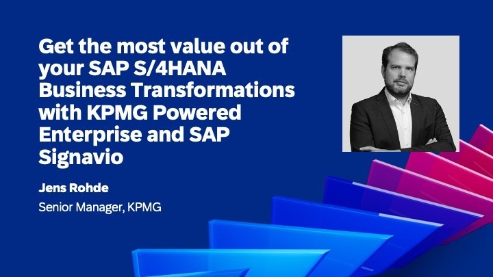 Get the most value out of your SAP S/4HANA Business Transformations ...