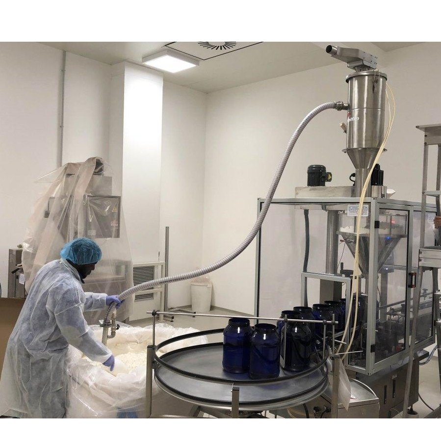 Pneumatic transfer solution