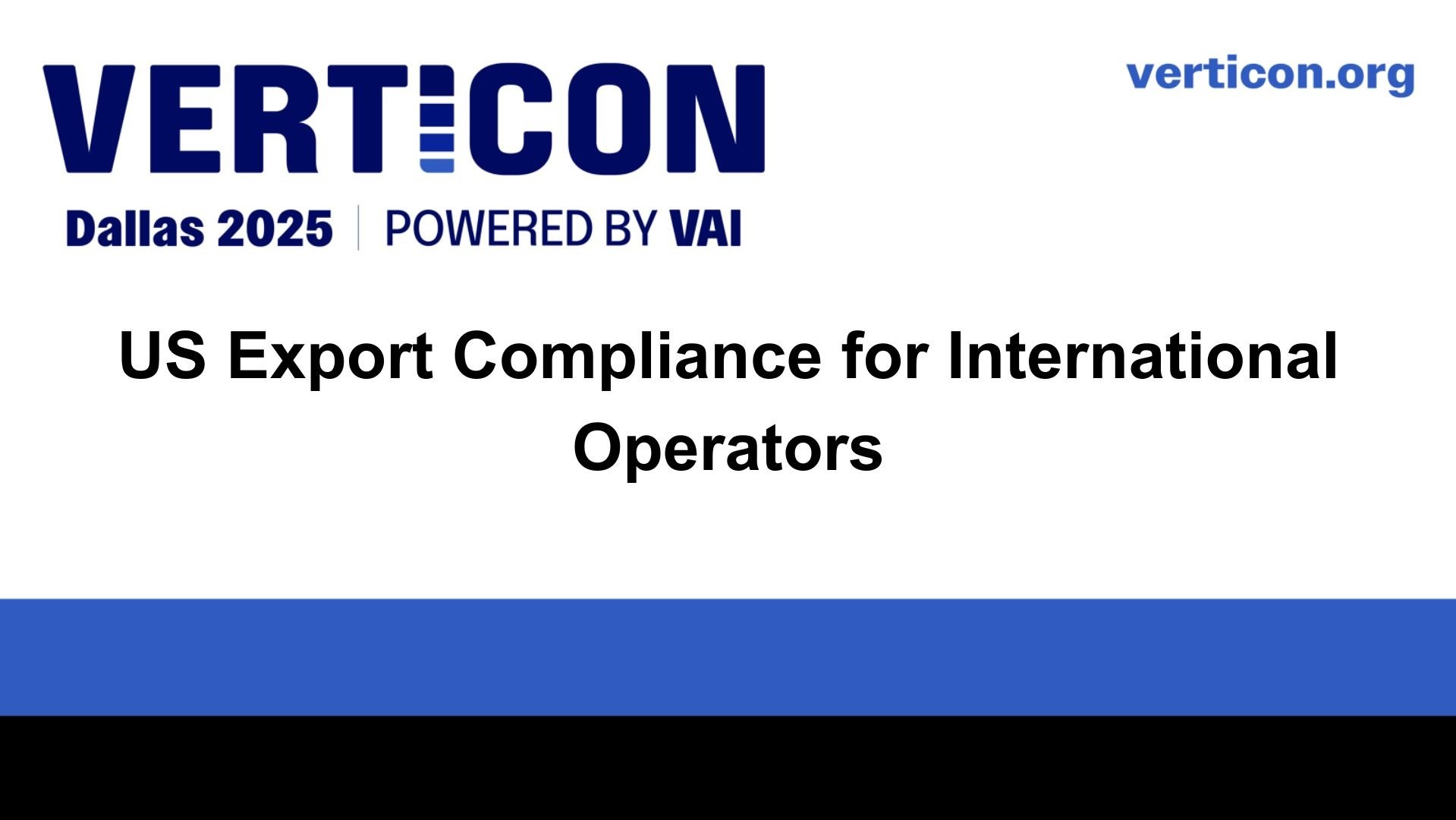 US Export Compliance for International Operators