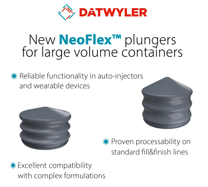 NeoFlex large volume plungers