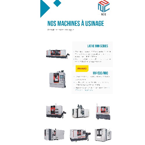 MACHINES D'USINAGE