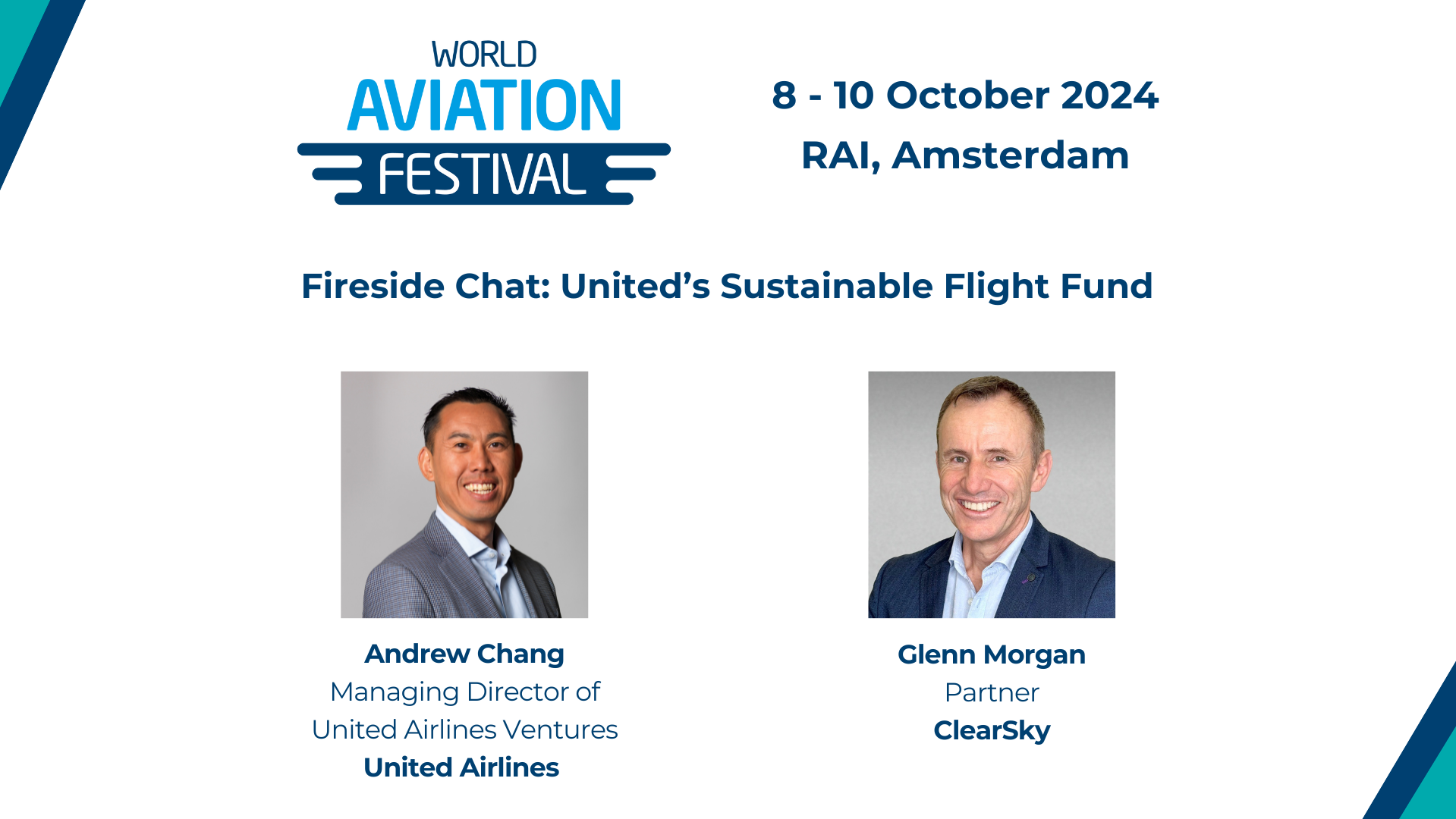 Fireside Chat: United’s Sustainable Flight Fund