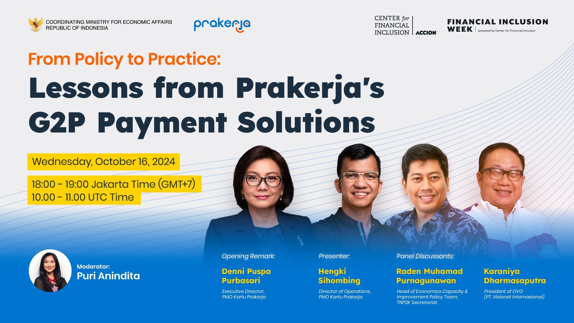 From Policy to Practice: Lessons From Prakerja G2P Payment Solutions