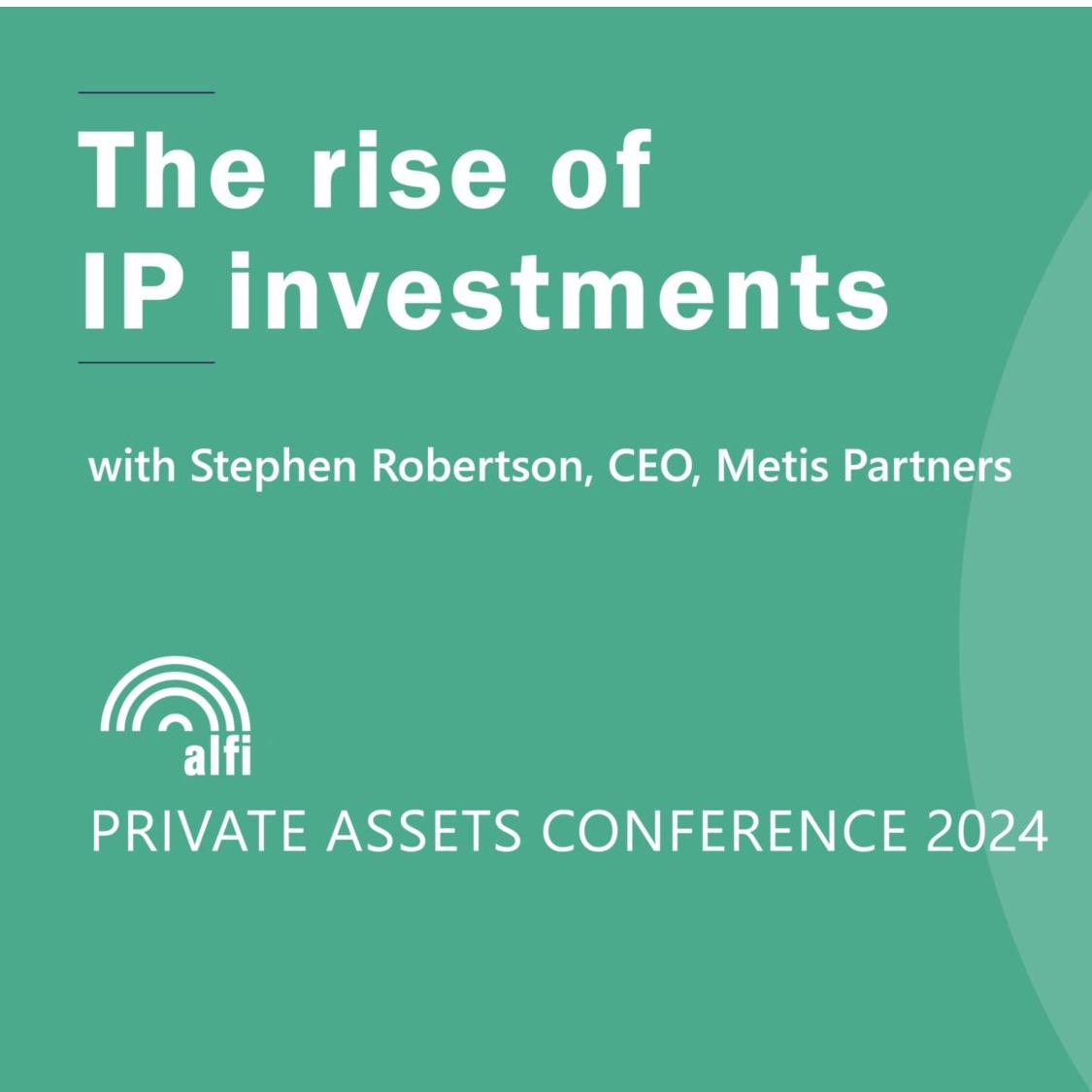 Stephen Robertson, Metis Partners Inc - #PAC24