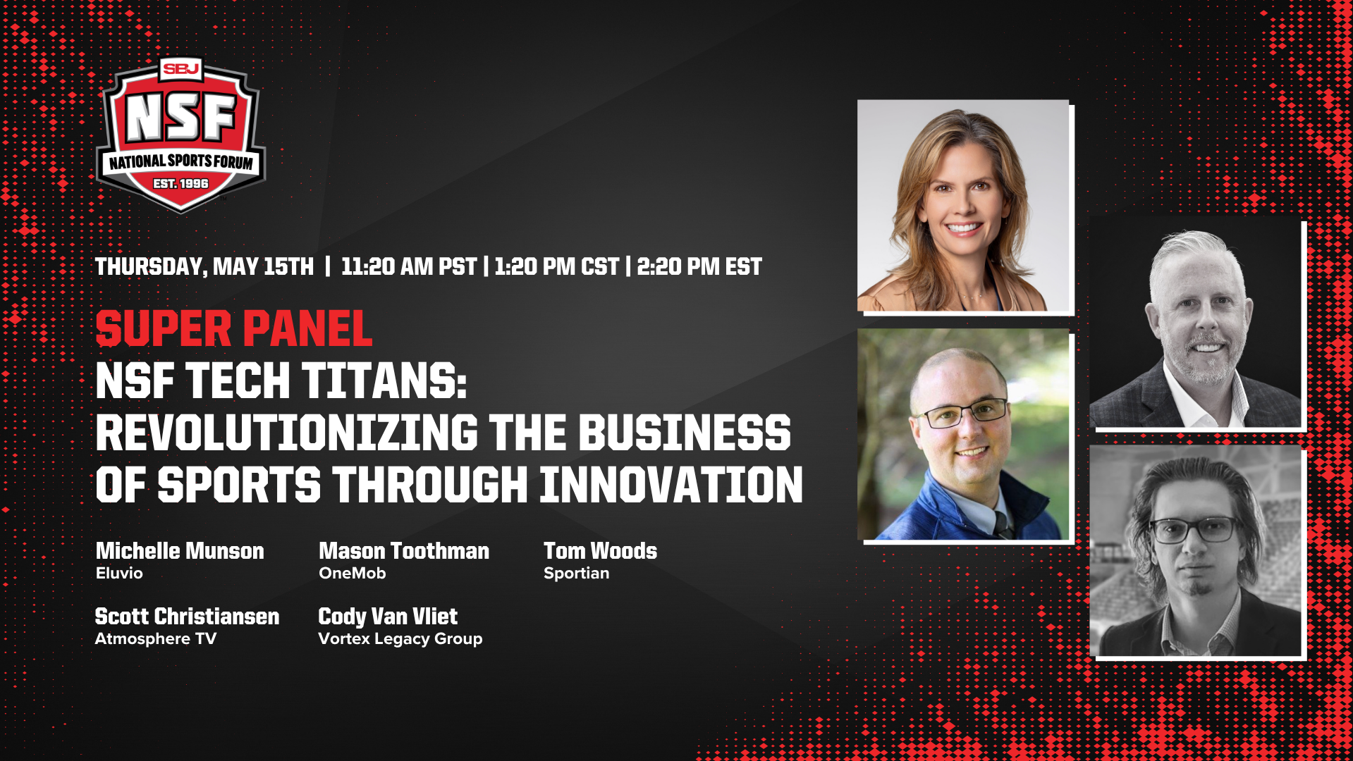 NSF Tech Titans: Revolutionizing the Business of Sports through Innovation