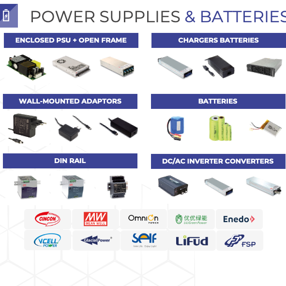 Power Supplies & Batteries