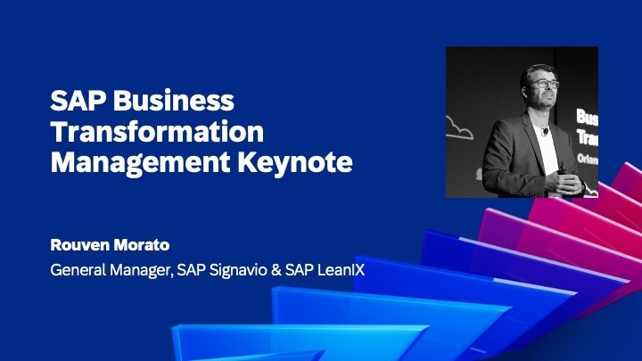 SAP Business Transformation Management Keynote