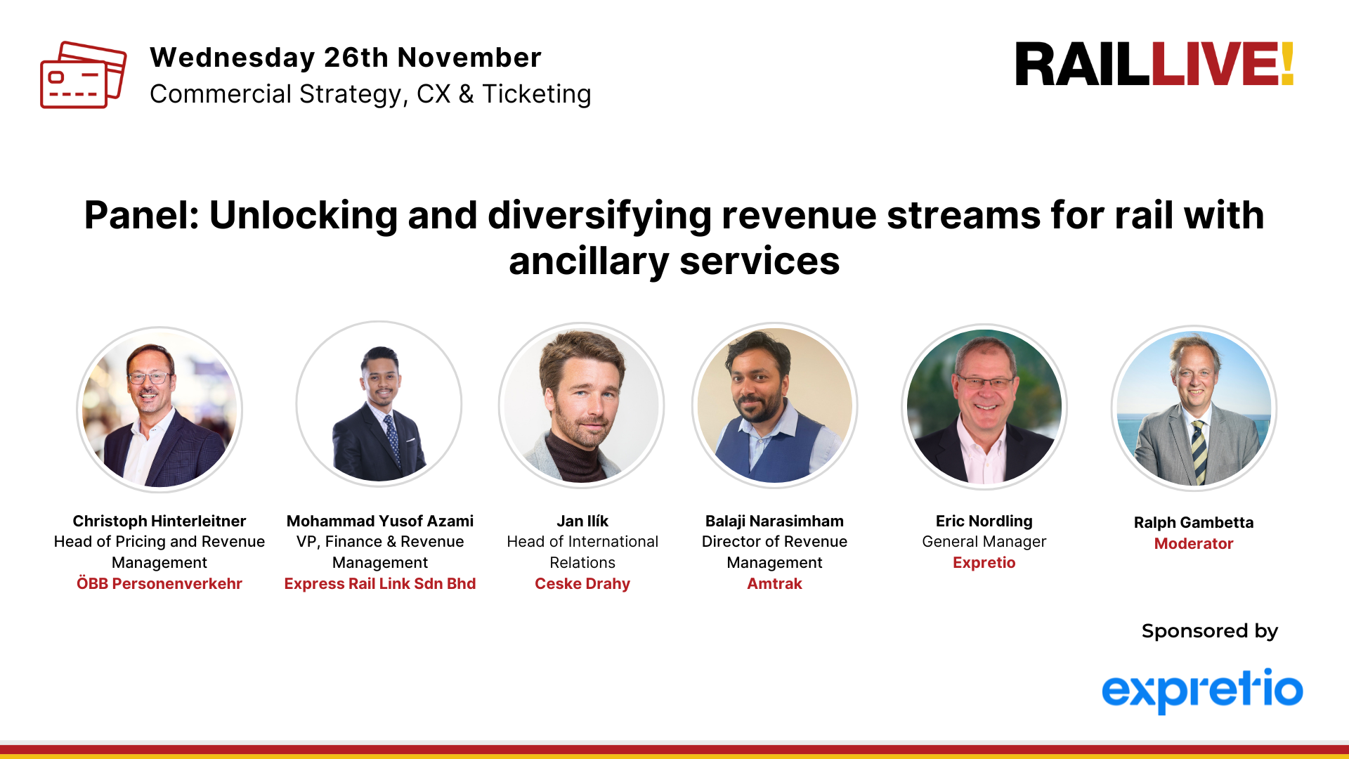 Panel: Unlocking and diversifying revenue streams for rail with ...