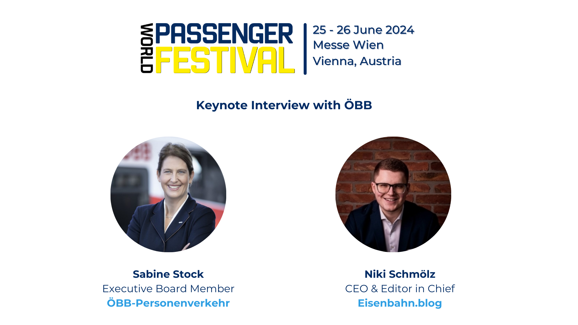 Keynote Interview with ÖBB