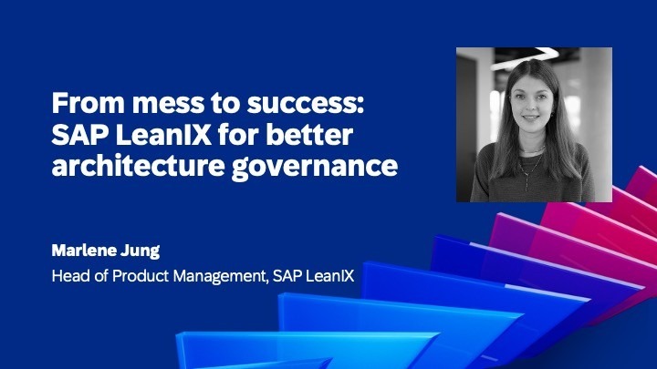 From mess to success: SAP LeanIX for better architecture governance