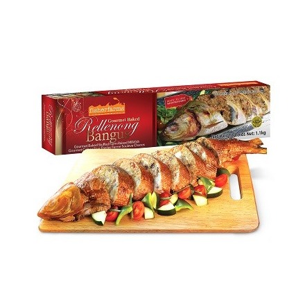 Gourmet Baked Stuffed Farm-Raised Milkfish (Gourmet Baked Rellenong Bangus)