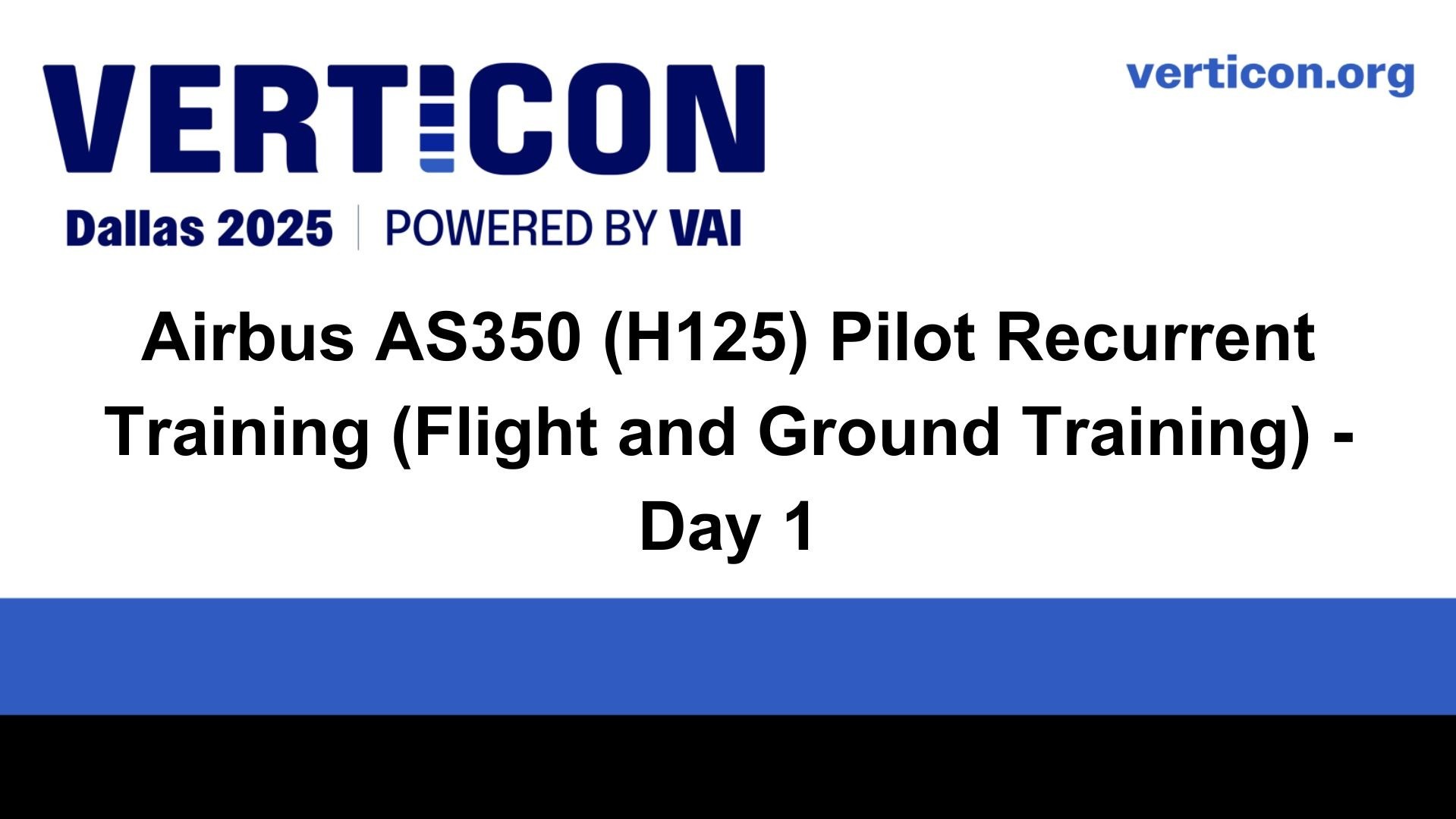Airbus AS350 (H125) Pilot Recurrent Training (Flight and Ground ...