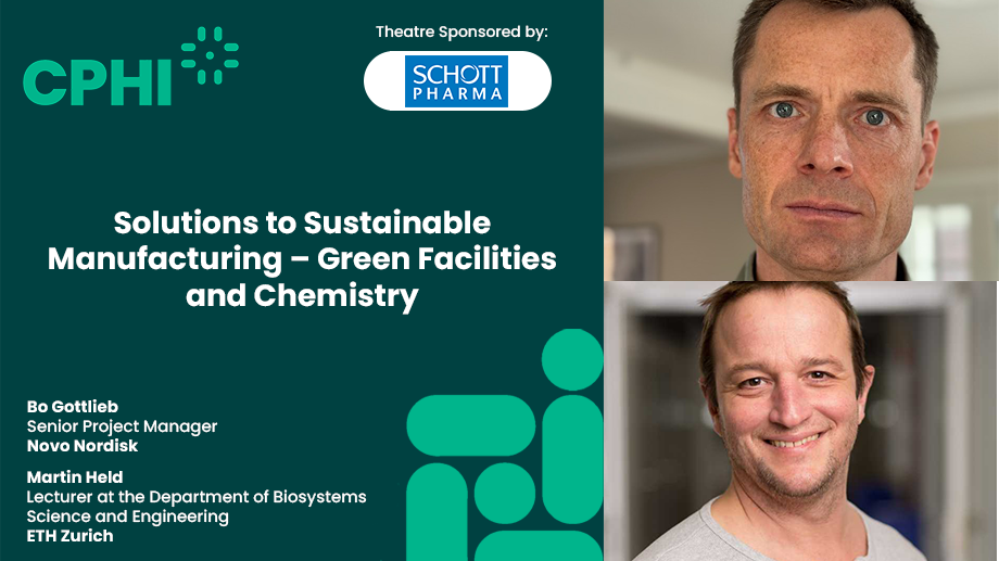 Solutions to Sustainable Manufacturing – Green Facilities and Chemistry