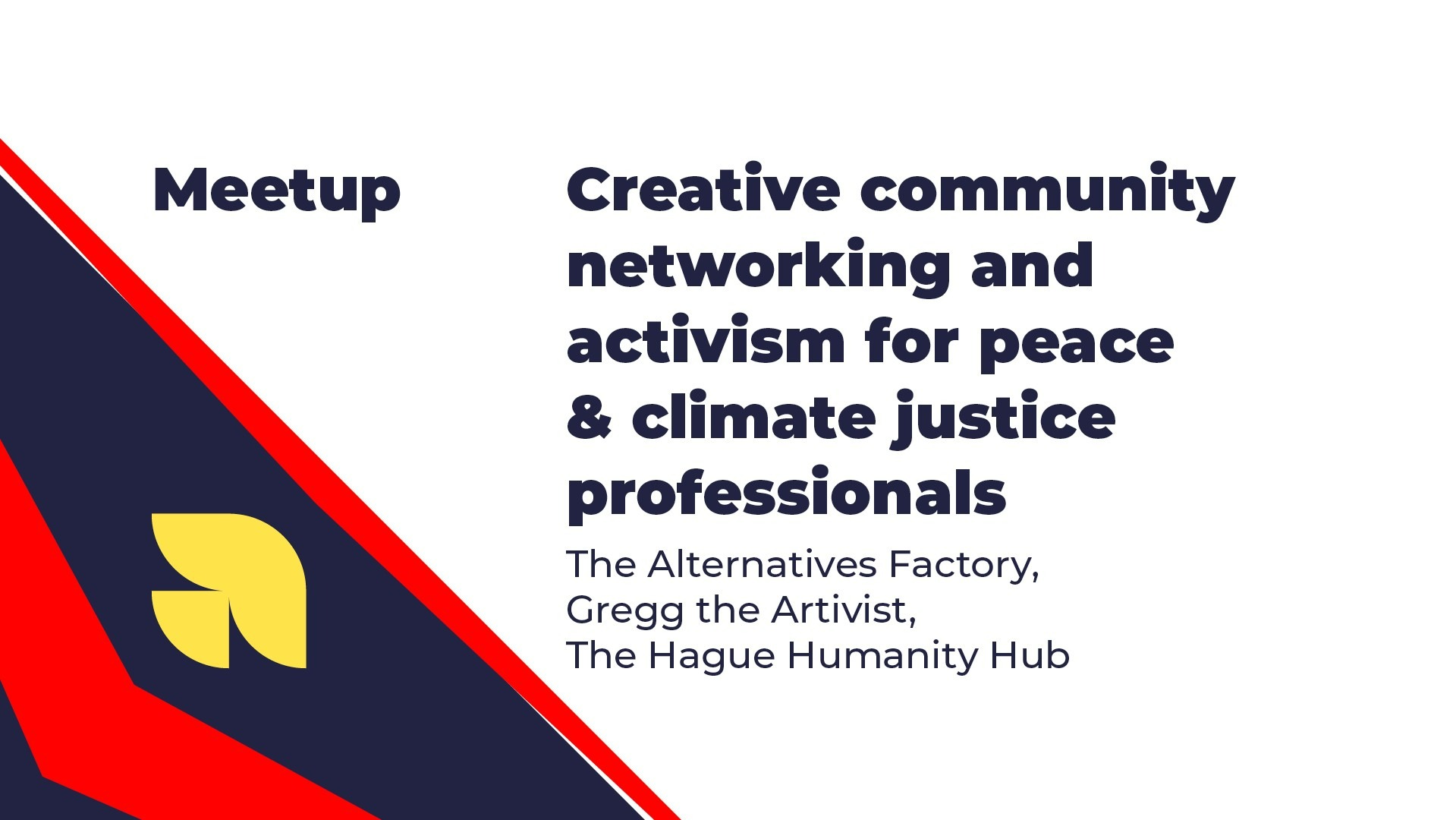 Creative community networking and activism for peace & climate justice ...