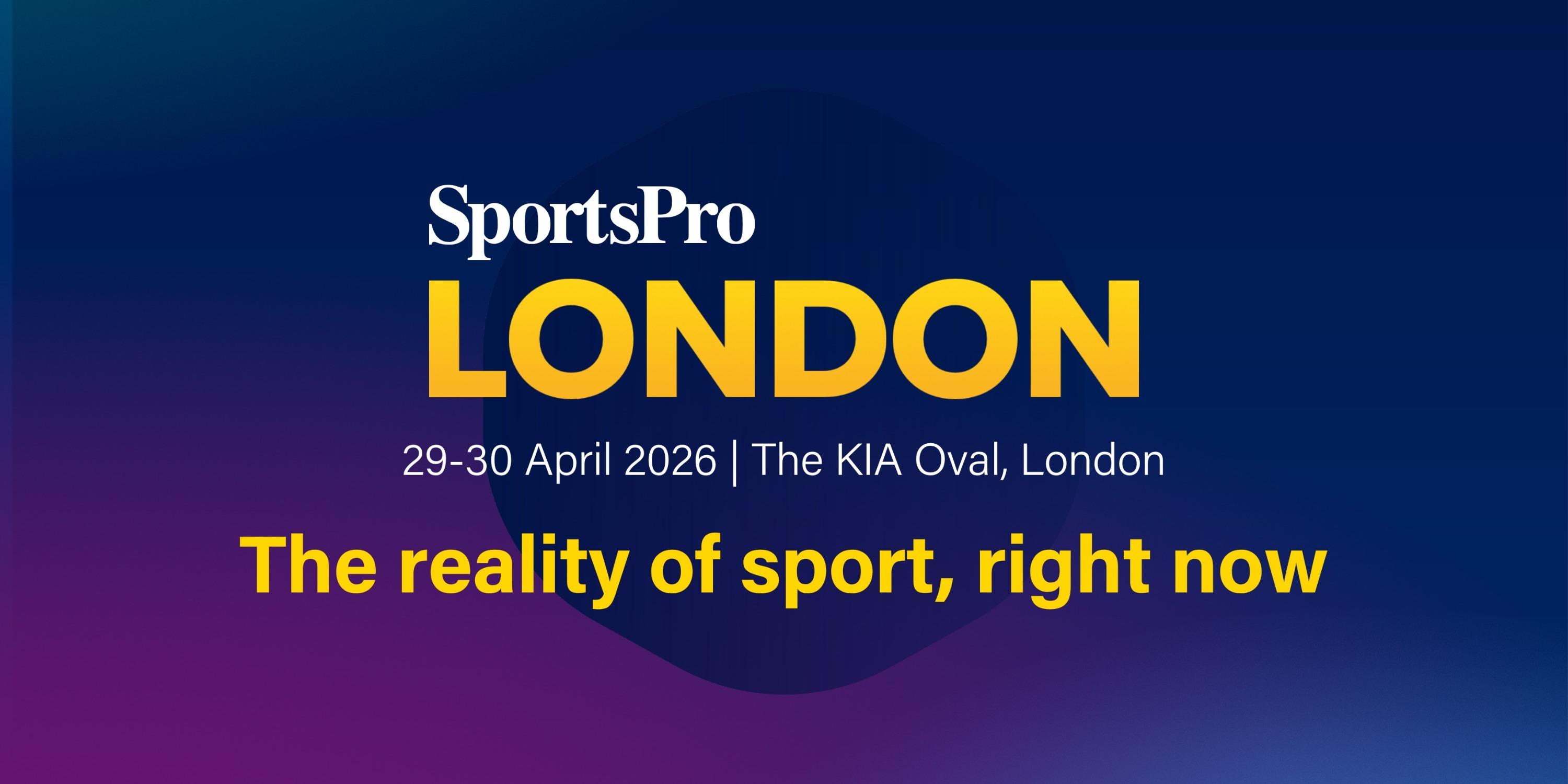 SportsPro London 2026 | SportsPro Events