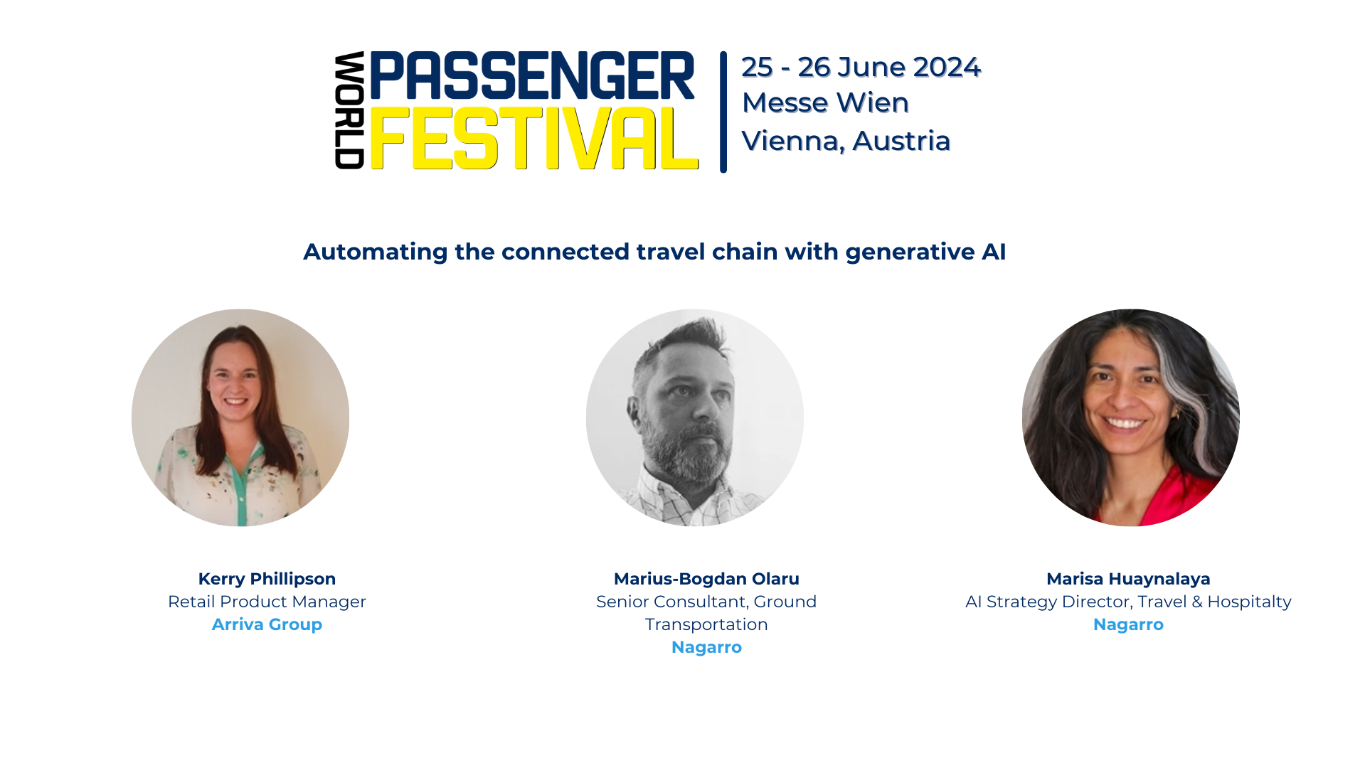 Automating the connected travel chain with generative AI