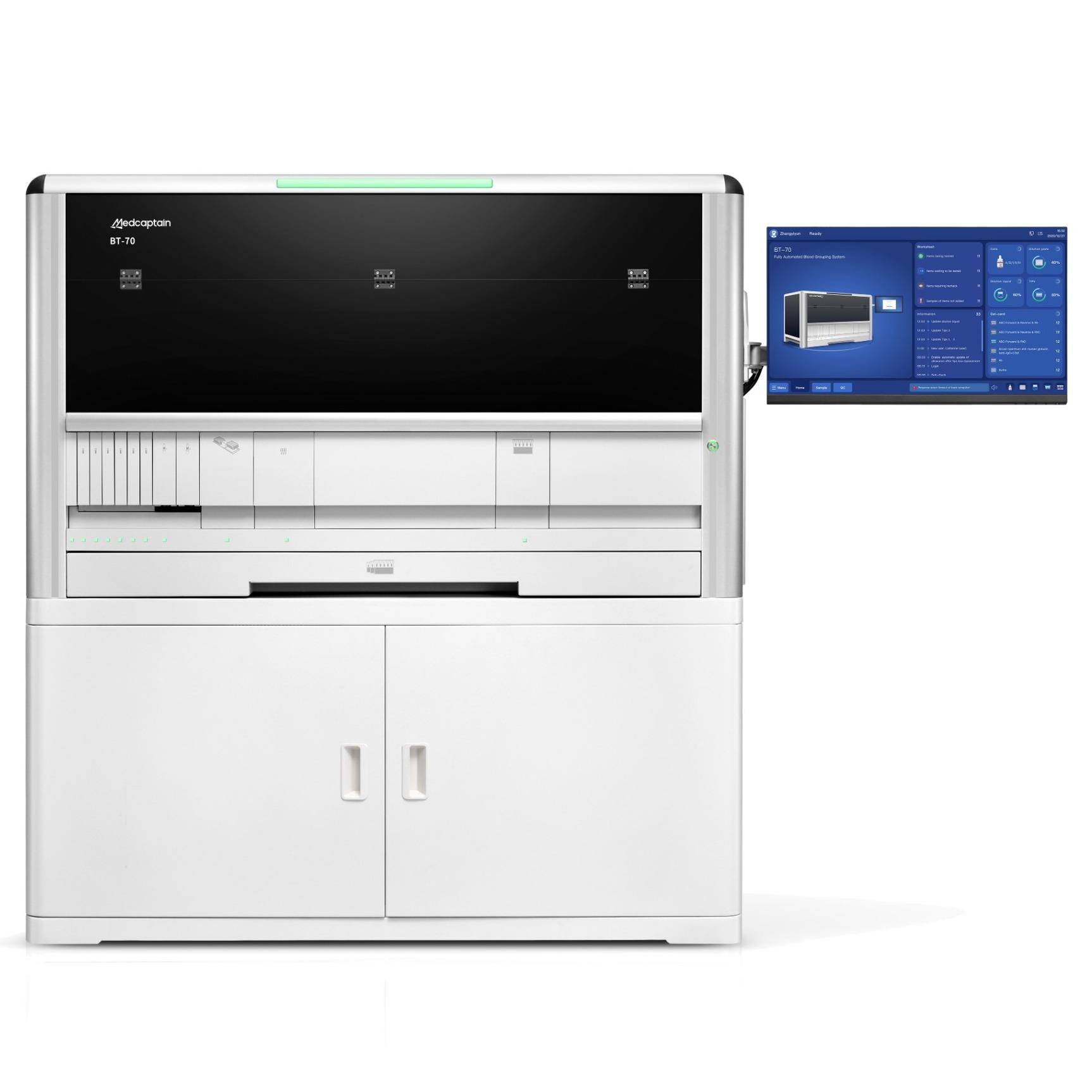 BT-70 Fully Automated Blood Grouping System