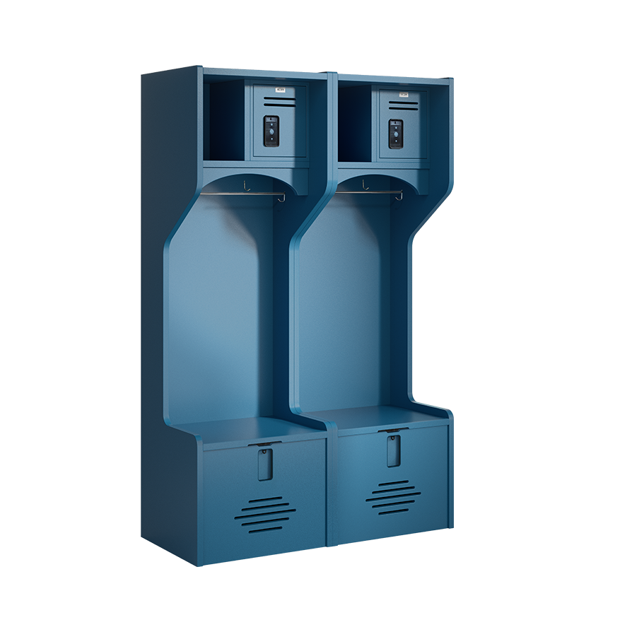 HDPE Solid Plastic Pro Lockers