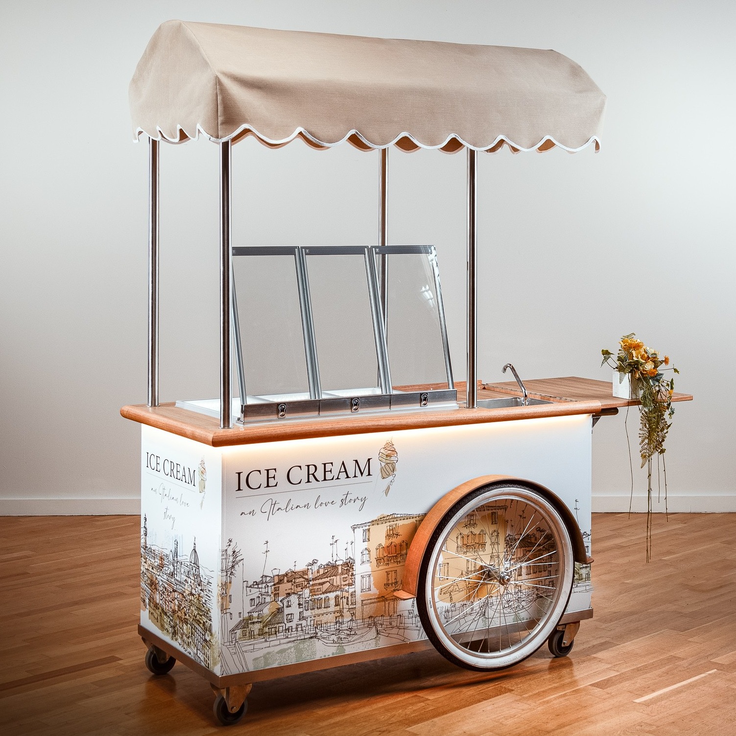 POZZETTI - ICE CREAM CART LINE