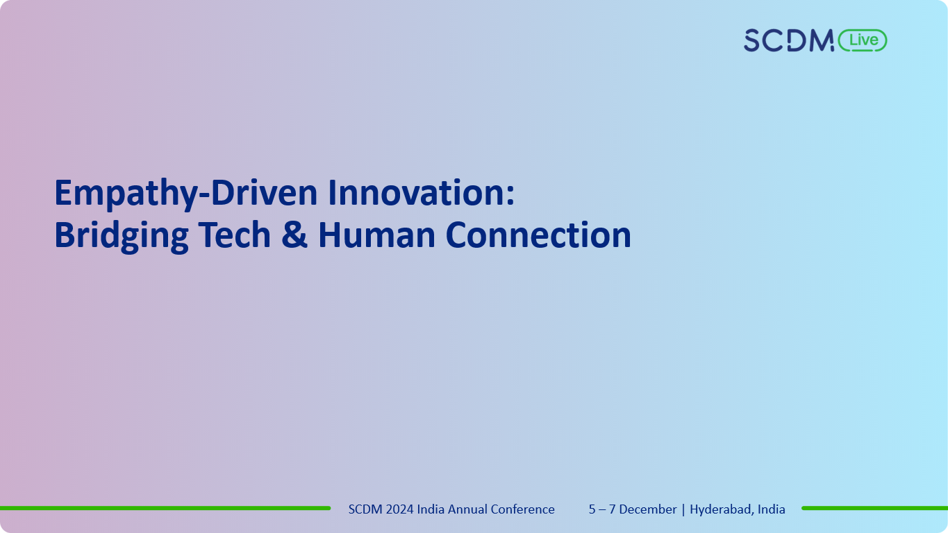 Empathy-Driven Innovation: Bridging Tech & Human Connection