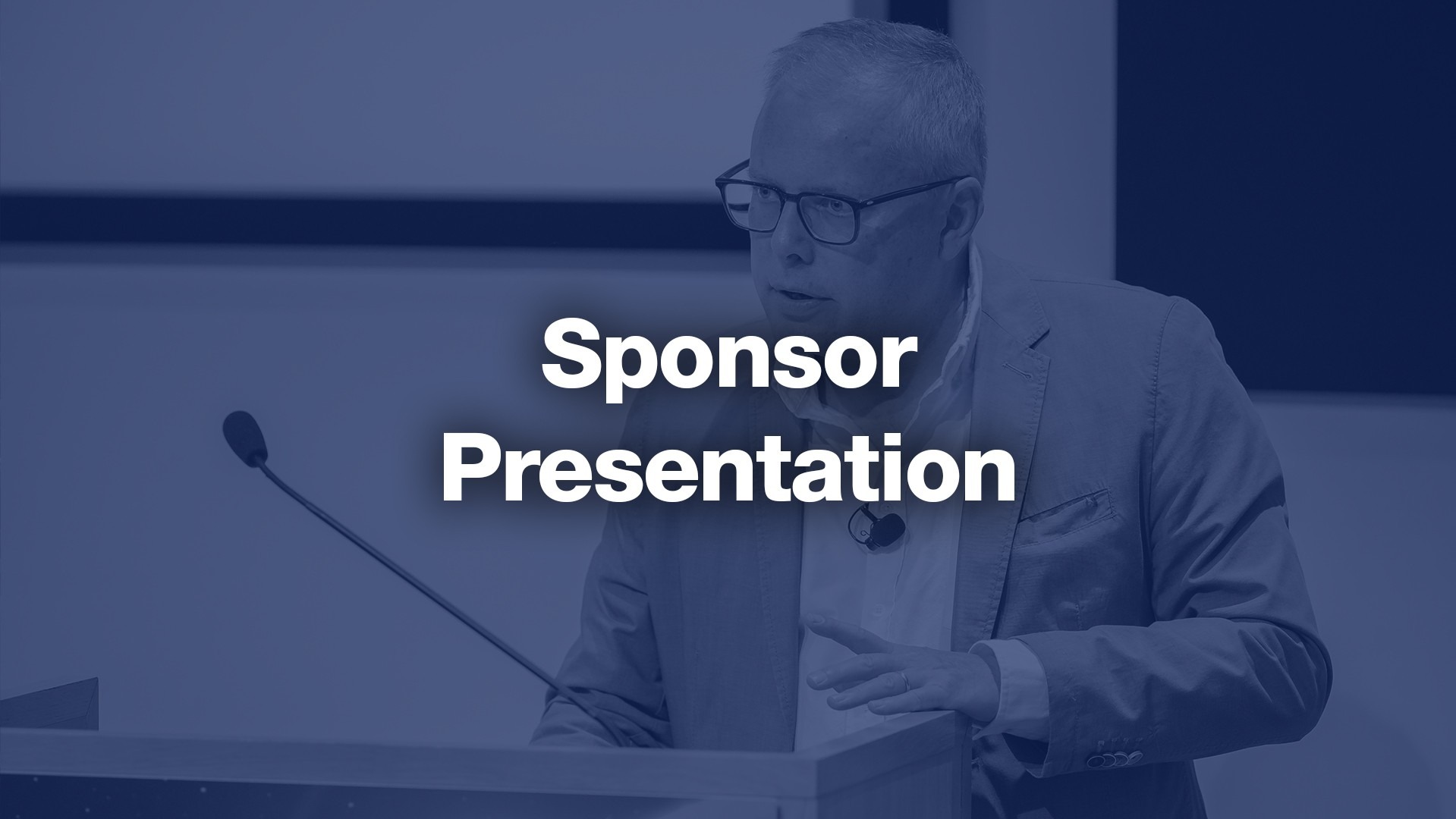 Sponsor Presentation