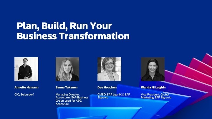 Plan, Build, Run Your Business Transformation