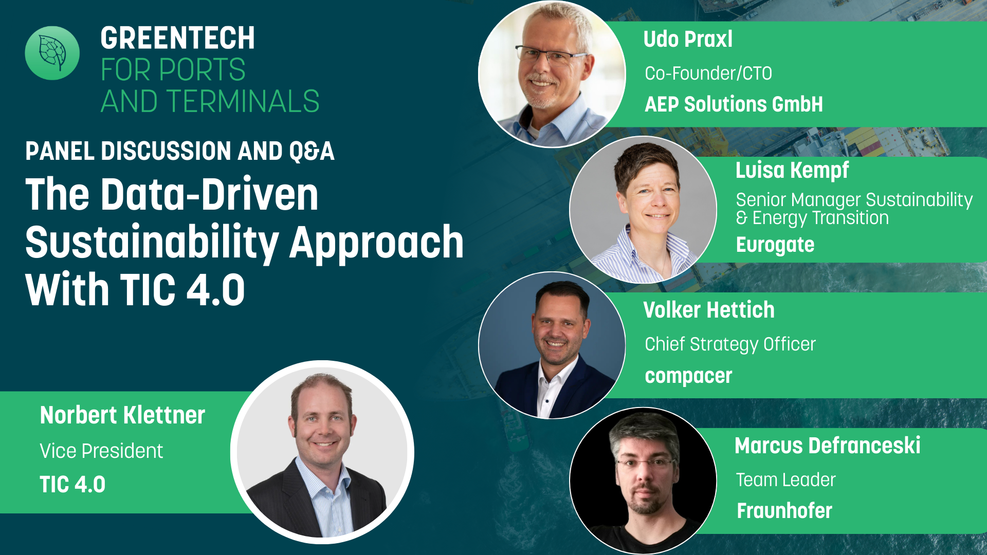 The Data-Driven Sustainability Approach with TIC 4.0