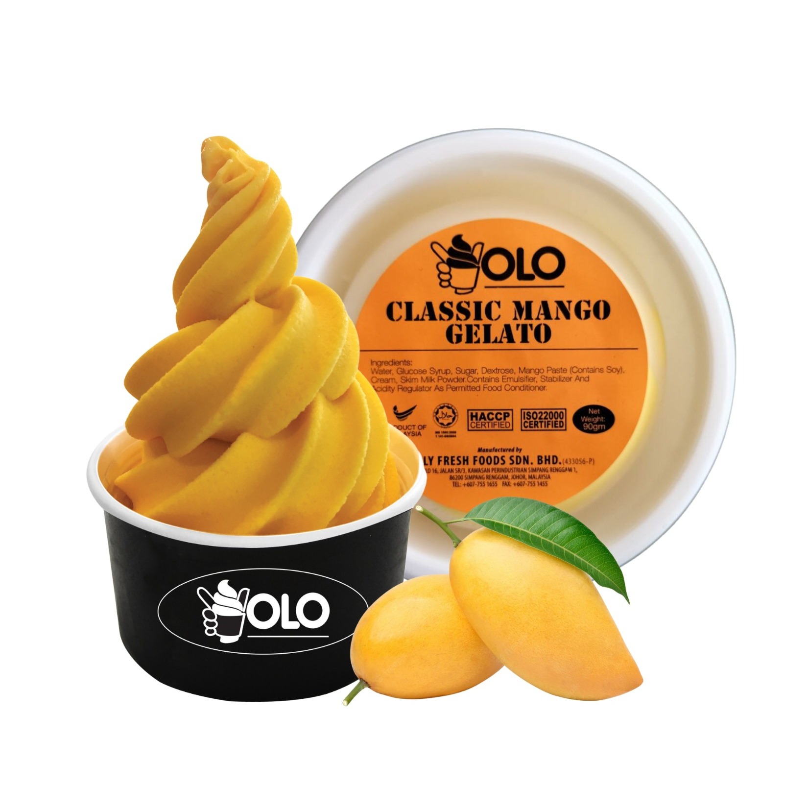 YOLO Yogurt Mango Gelato 90g