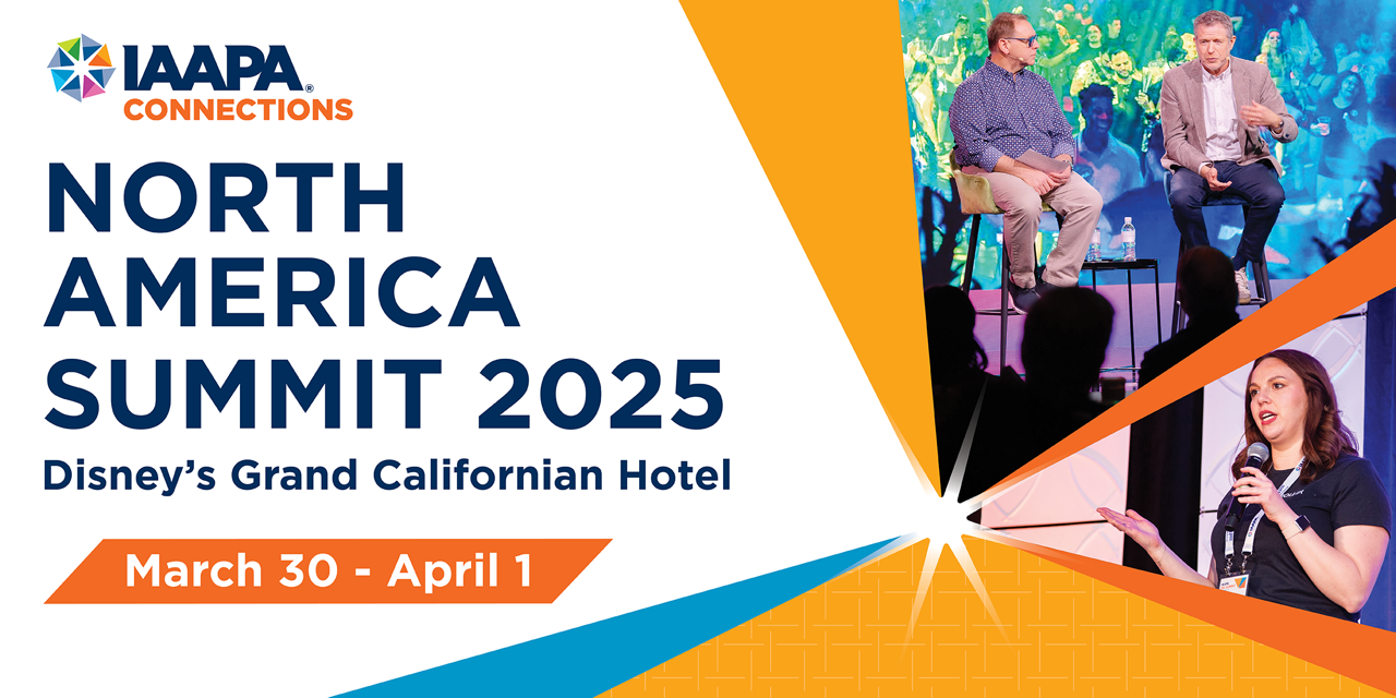 Attend networking events and meet the right people with the IAAPA ...