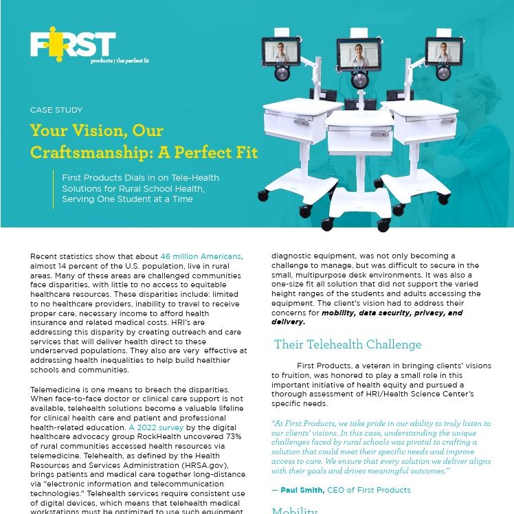 2024 Telehealth Cart CaseStudy - Your Vision Our Craftsmanship - A ...