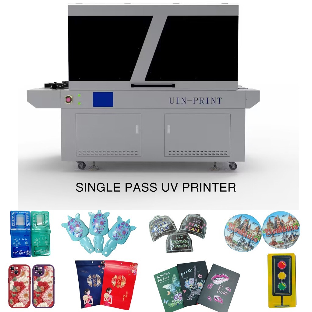 single pass UV digital printer