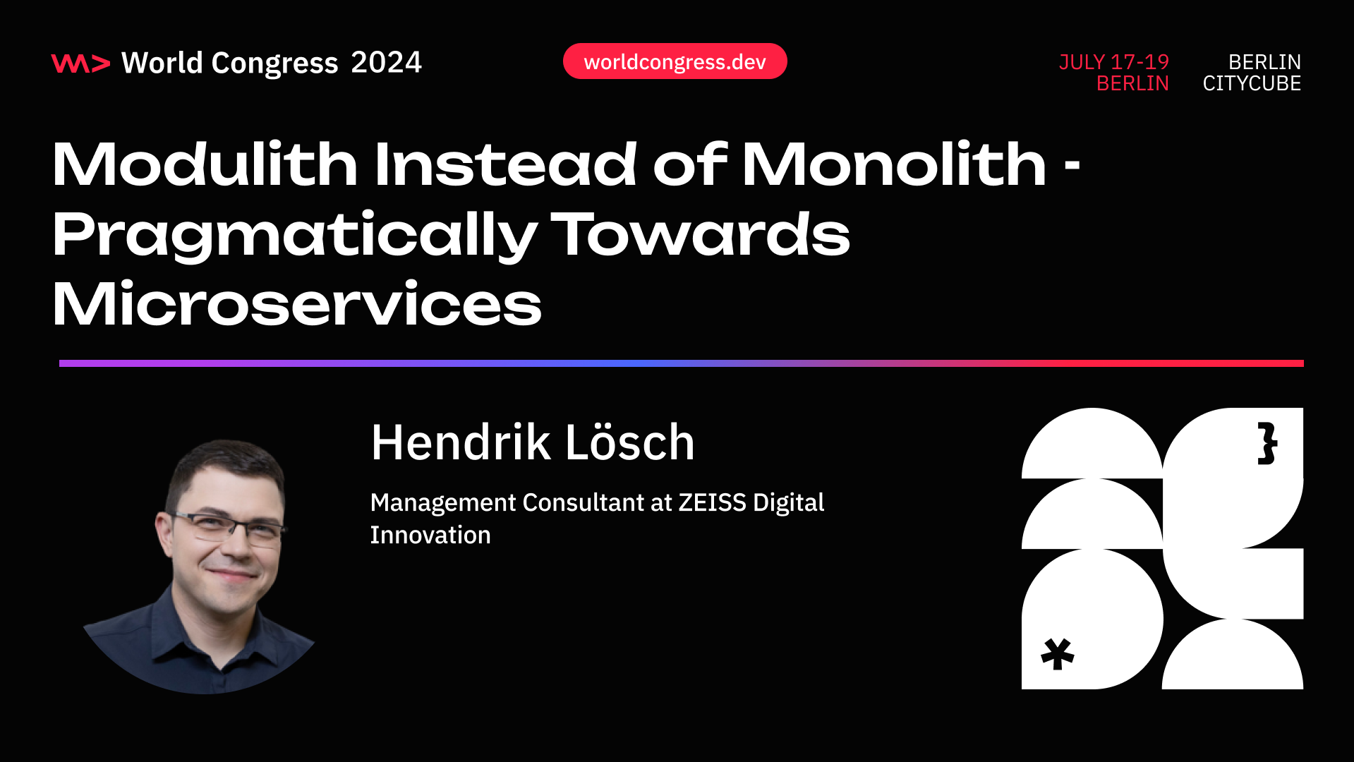 Modulith Instead of Monolith - Pragmatically Towards Microservices