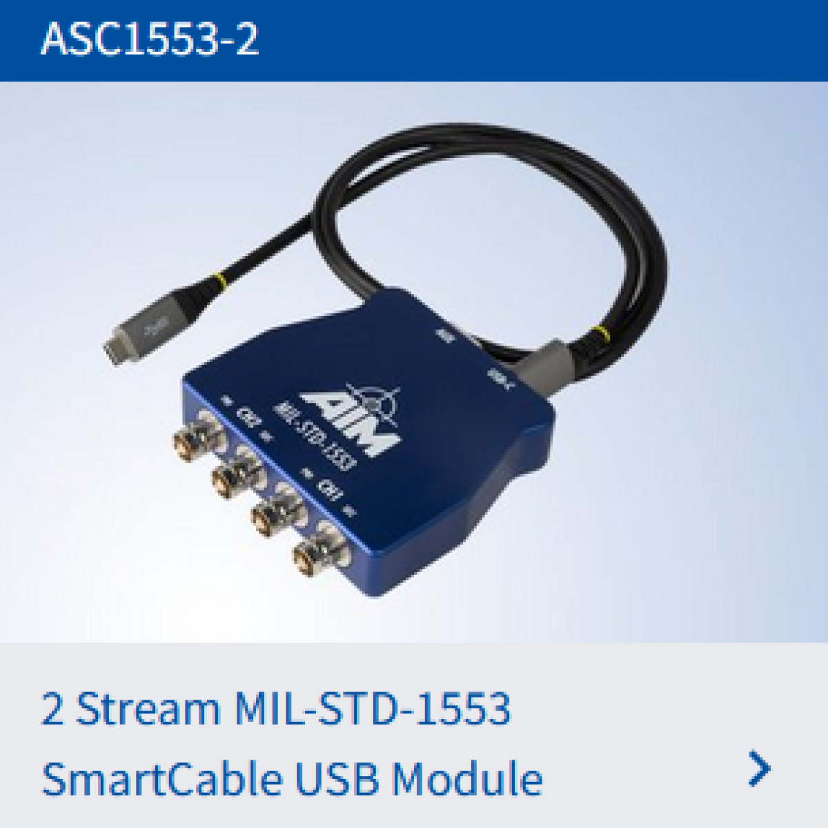 MIL-STD-1553 Module: ASC1553-2