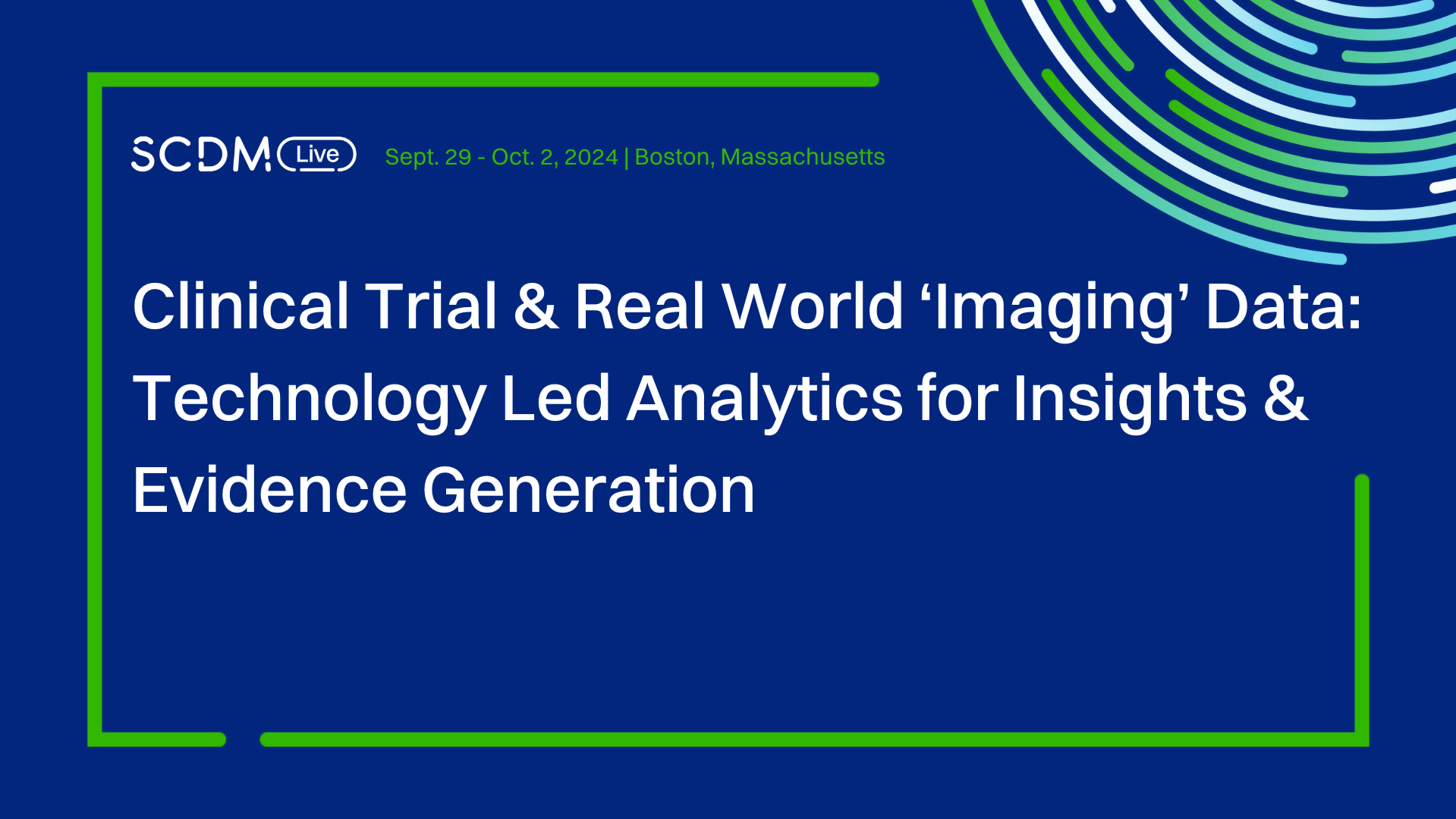 Clinical Trial & Real World ‘Imaging’ Data: Technology Led Analytics ...
