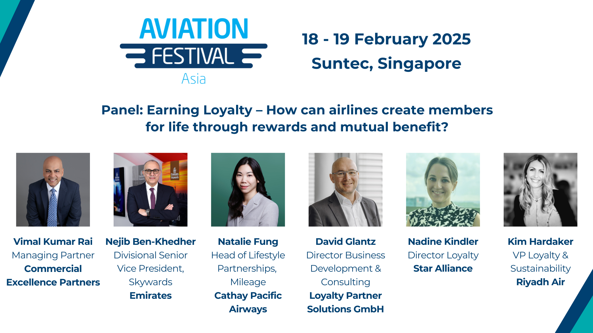 Panel: Earning Loyalty – How can airlines create members for life ...