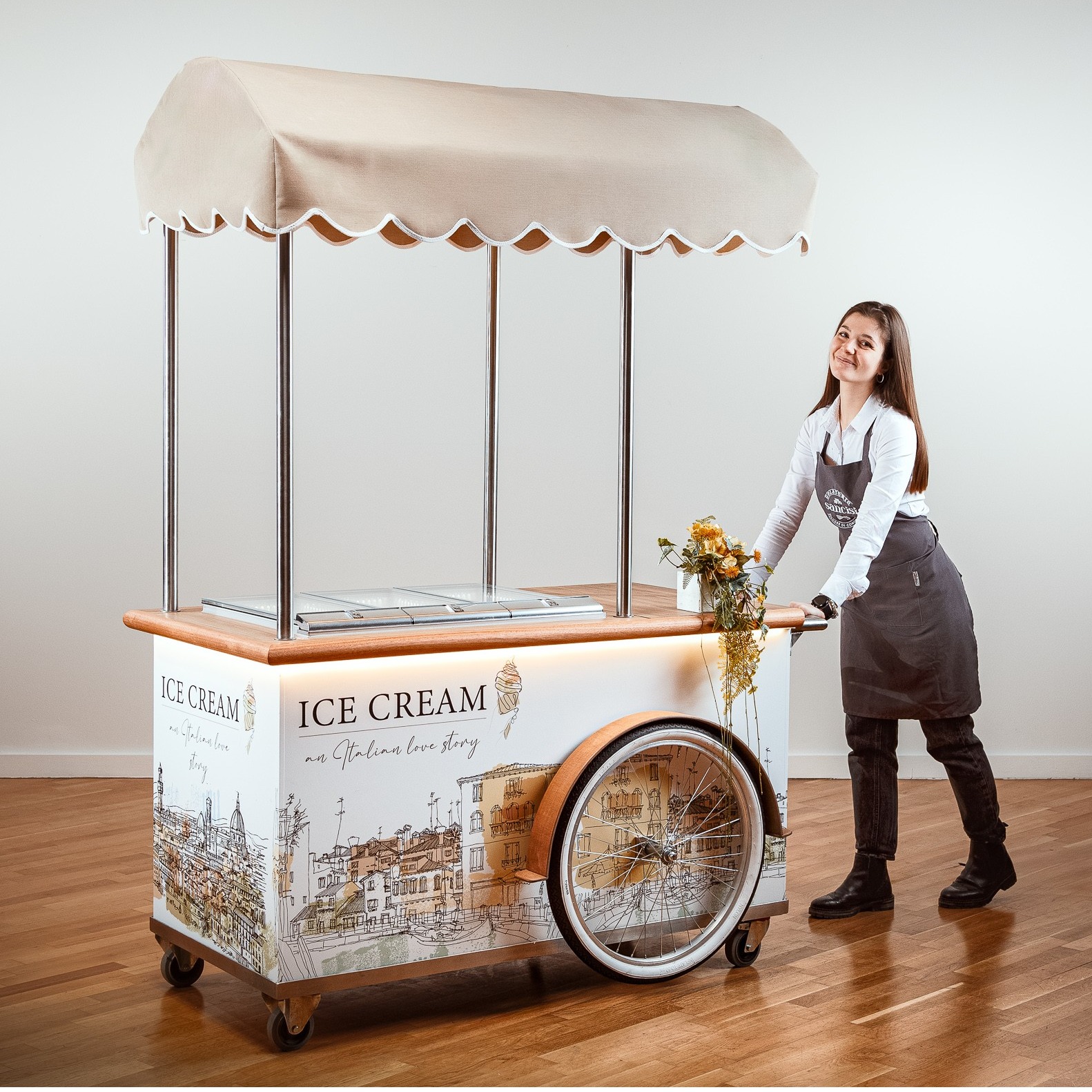 POZZETTI - ICE CREAM CART LINE