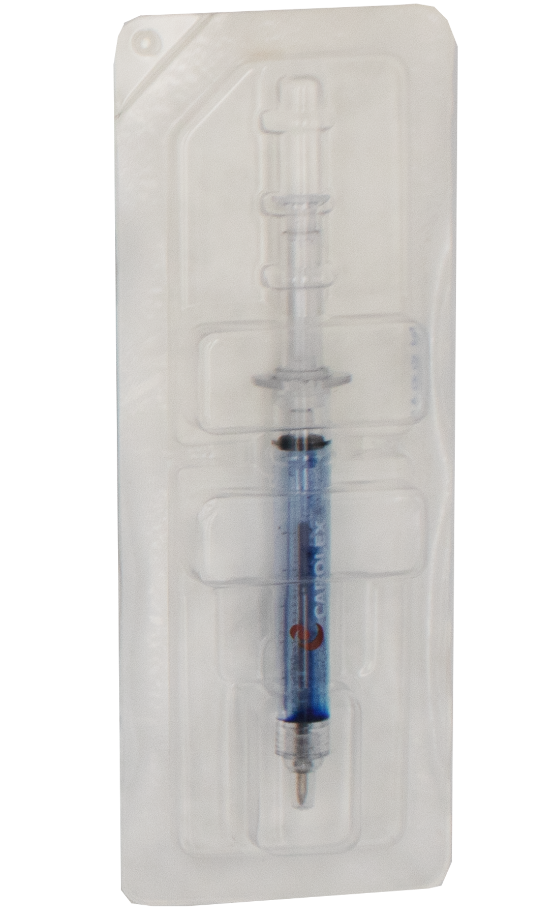 Syringe packaging bio based blister