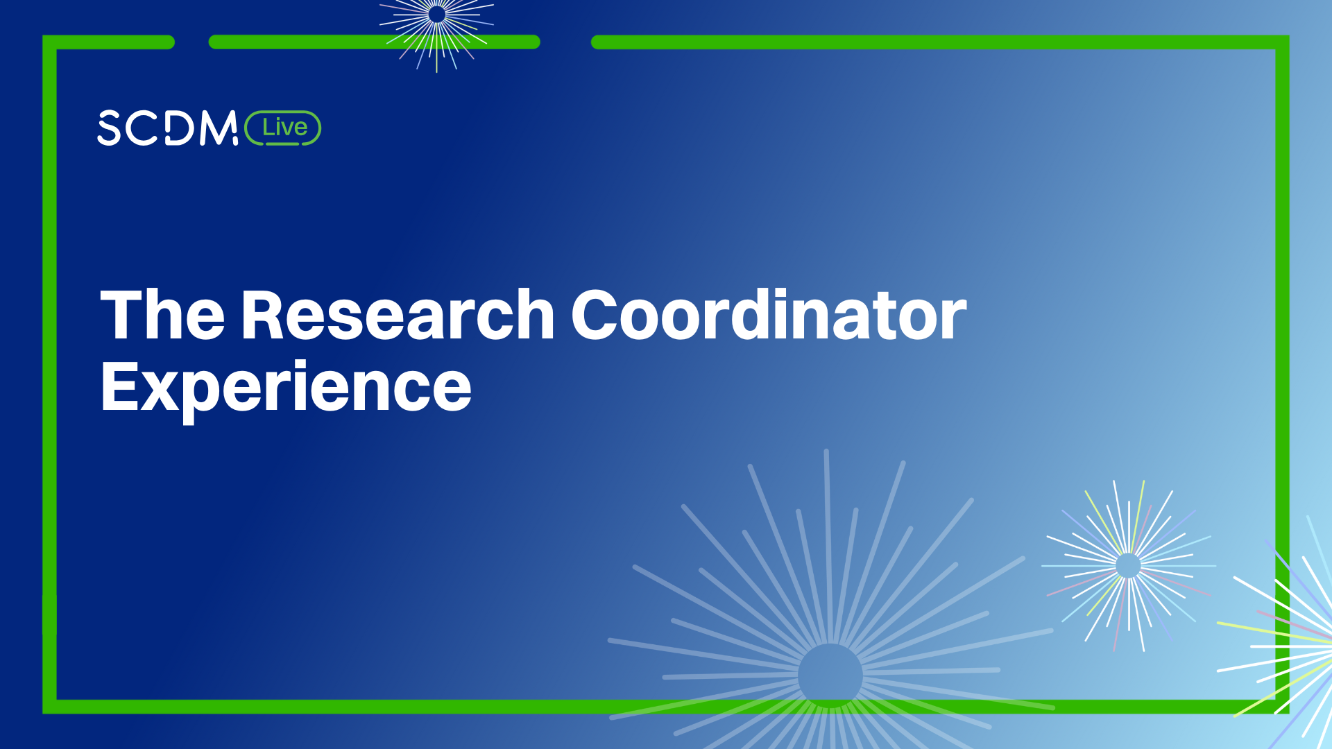 The Research Coordinator Experience