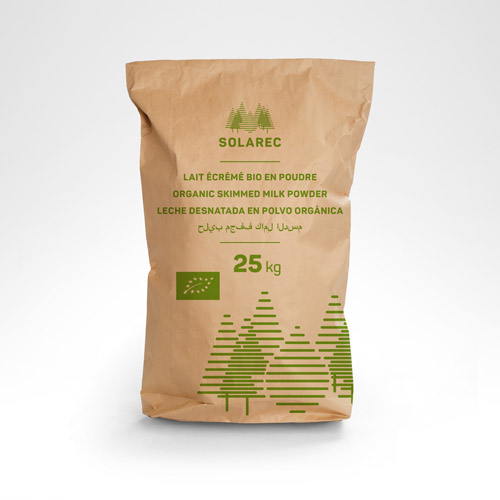 Organic skim milk powder