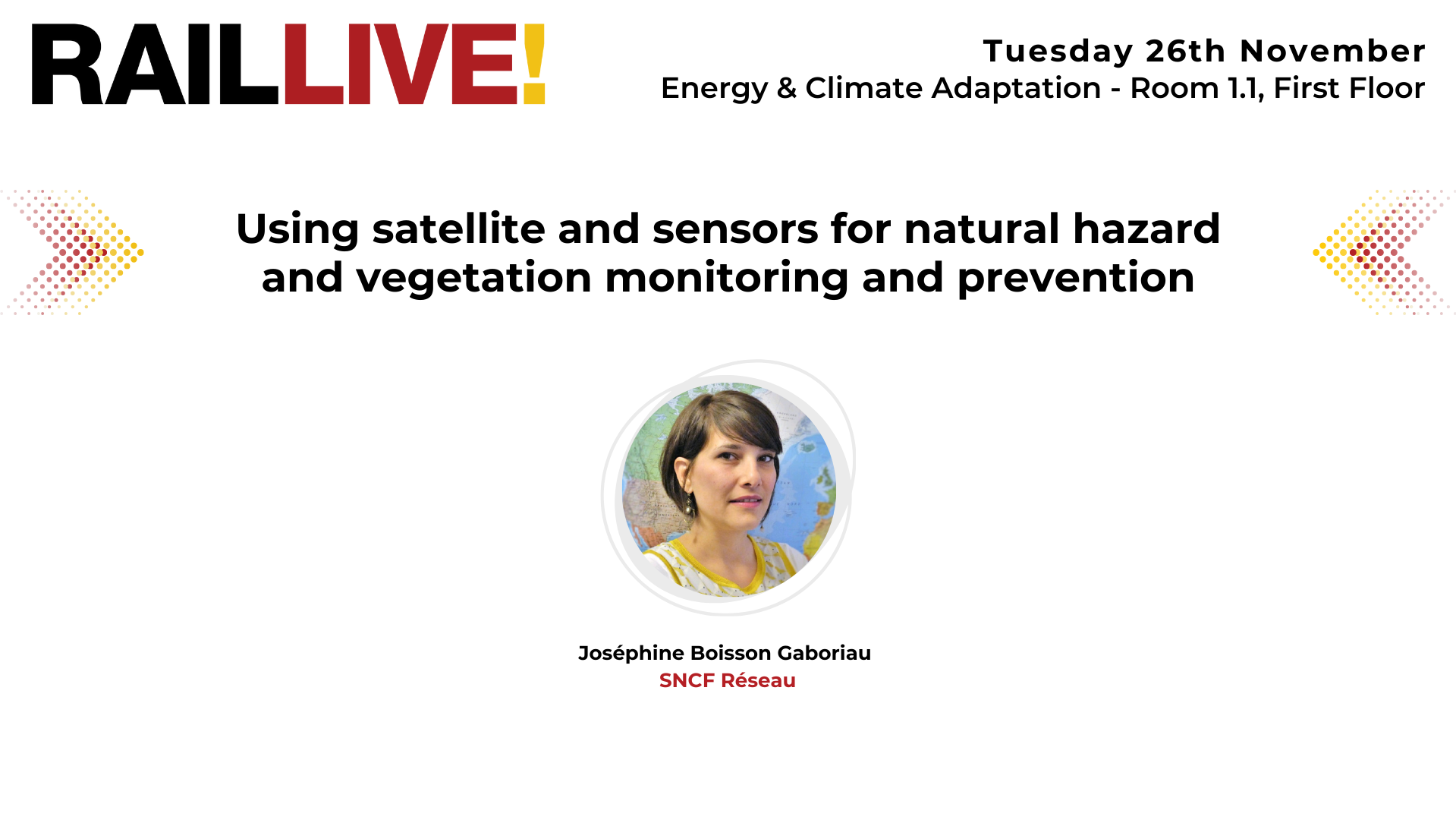 Using satellite and sensors for natural hazard and vegetation ...
